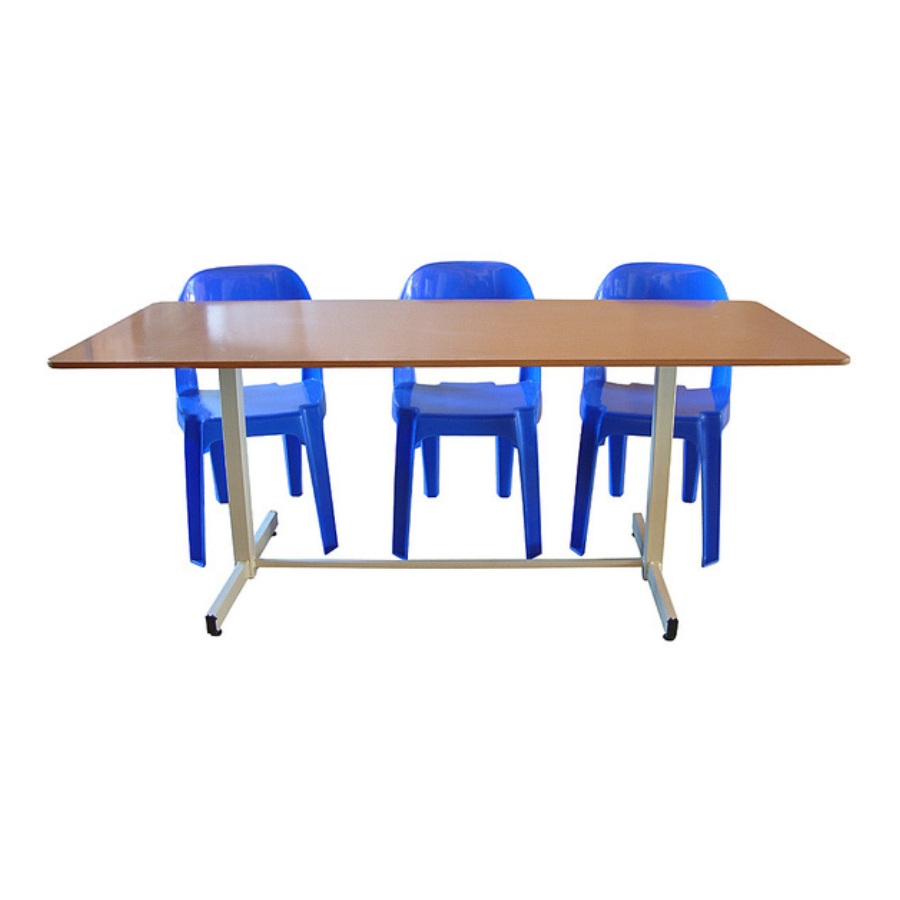 Supawood Rectangular Tables Double Pedestal 750mm High – Chemcraft